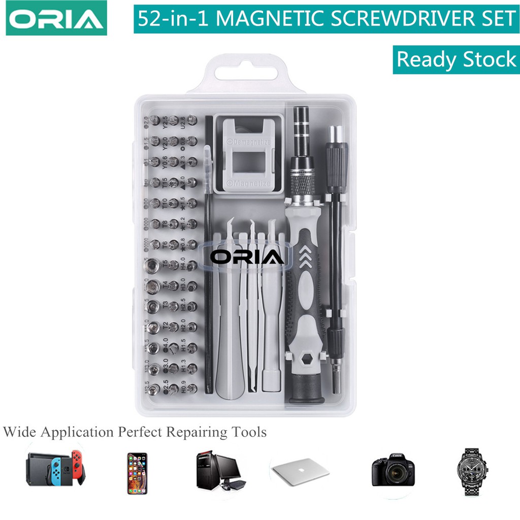 ORIA 52 in 1 Precision Screwdriver Set Professional Repair Tools for ...