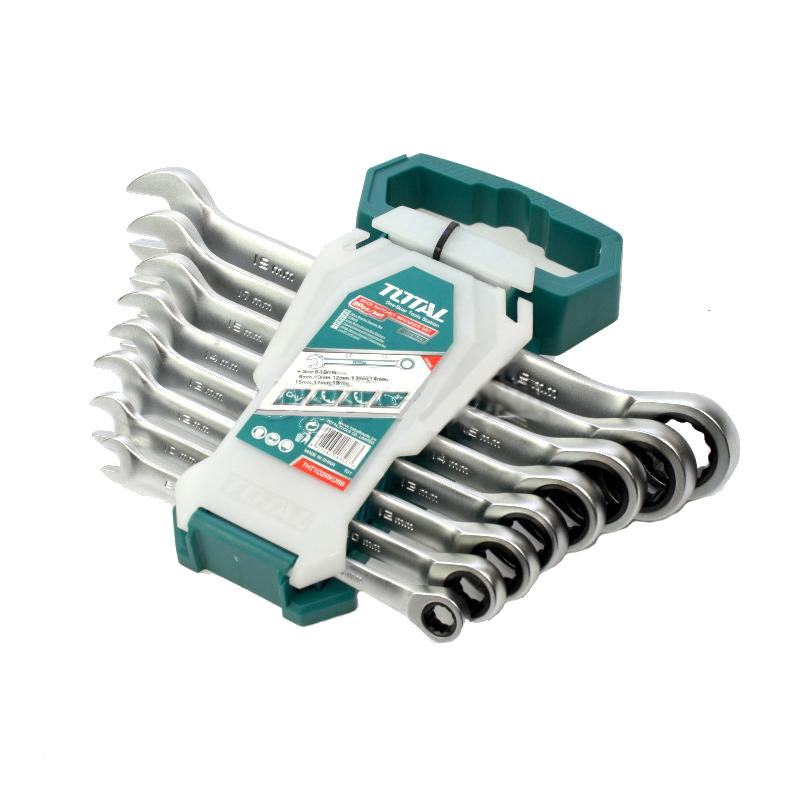 TOTAL Industrial Ratchet Spanner Set 8pcs. (THT102RK086) | Shopee Philippines