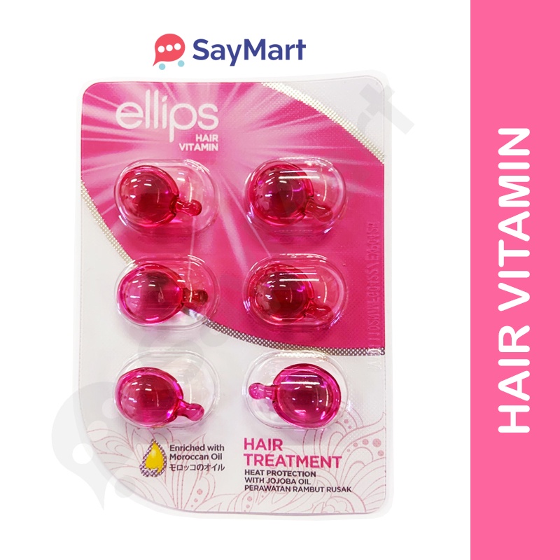ELLIPS HAIR VITAMIN HAIR TREATMENT 6ML | Shopee Philippines