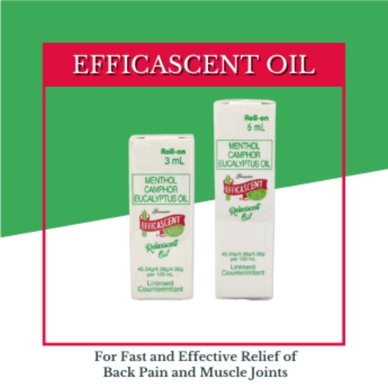 Efficascent Relaxing Oil 3ml and 6ml | Shopee Philippines
