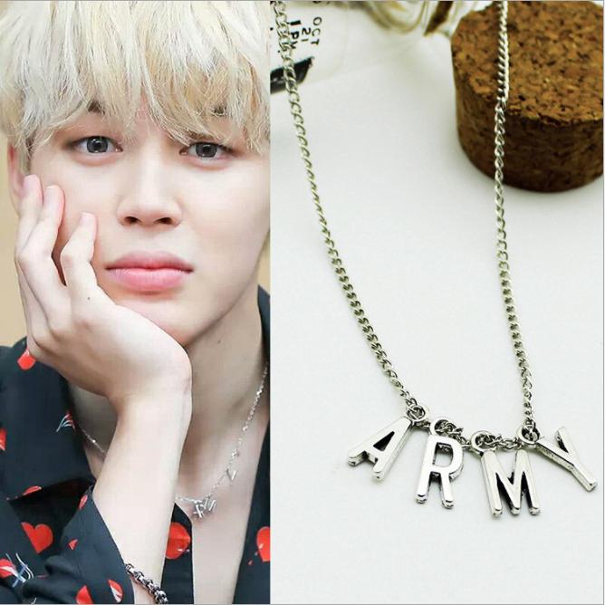 KPOP BTS Army Choker Chain Necklace Jimin Jewelry ABCMA | Shopee ...