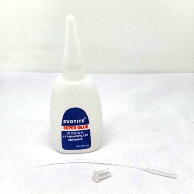 Evotite Super glue Cyanoacrylate Adhesive 50g - Big | Shopee Philippines