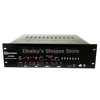 Original SAKURA AV-9000 Amplifier 1800watts x 2 High Powered Amplifier with BT/USB/SD Port ...