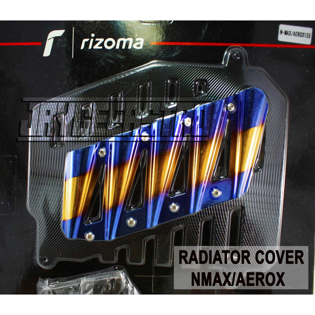 Yamaha Aerox/NMAX Radiator Cover (two-tone titanium) | Shopee Philippines