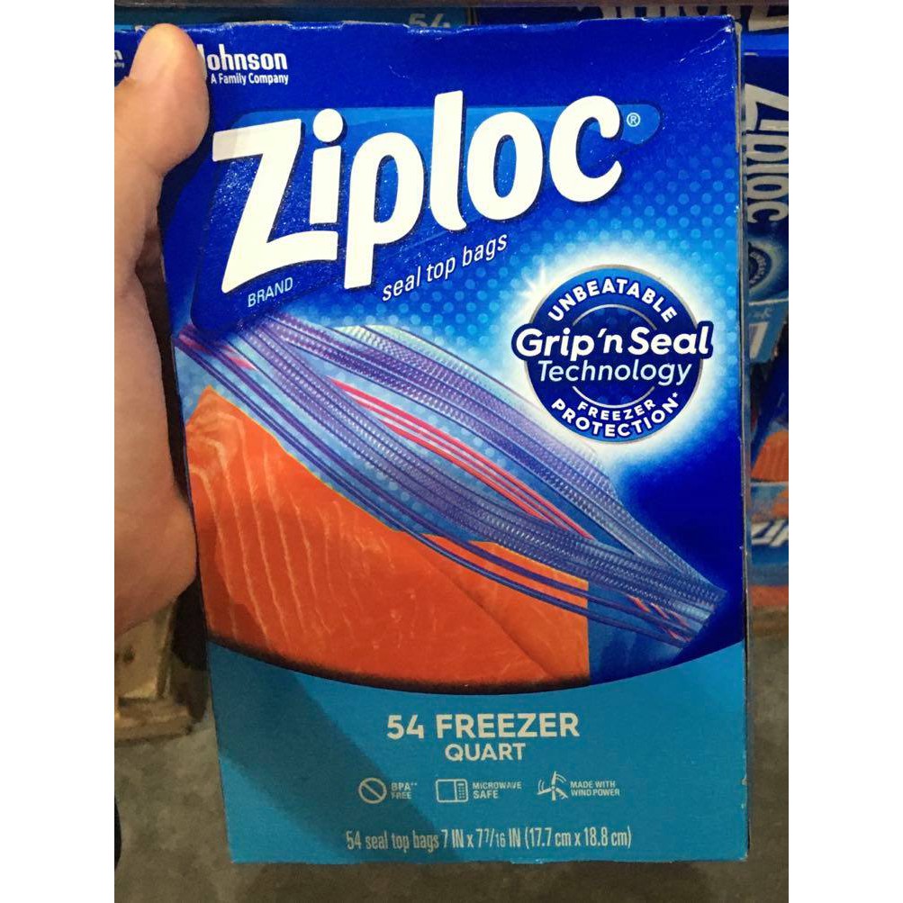 Ziploc Freezer Bags 1 Gallon 1 4 Gallon Resealable Bag For Food