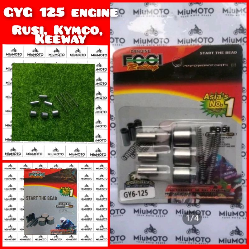 GY6 Bendix Drive Repair Kit (for GY6 125 engine Rusi, Kymco, Motor star ...