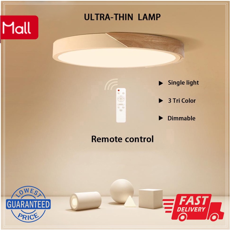 Modern LED Ceiling Light Remote Control Living Room Lights Lighting ...