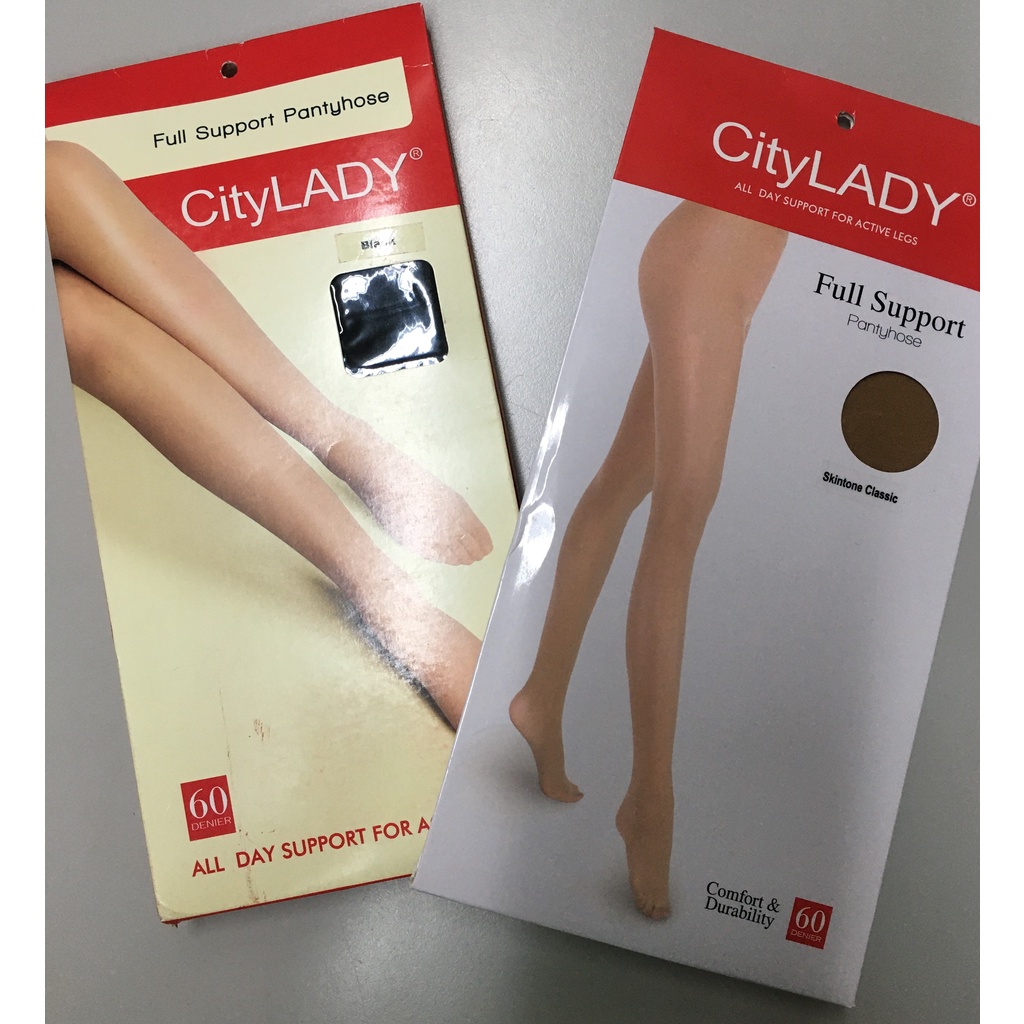 City LADY Full Support Pantyhose 60 Denier | Shopee Philippines