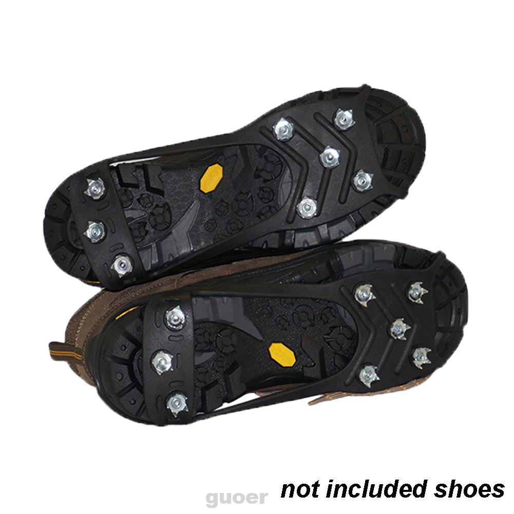 8 Teeth Outdoor Anti-slip Climbing Cleats Spikes Overshoe | Shopee ...