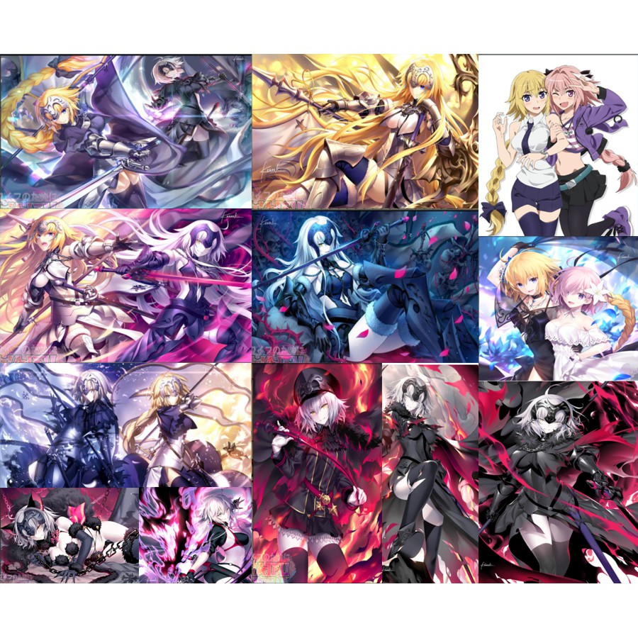 FateGrand Order / FGO Jeanne d' Arc Alter - Large Premium Anime Poster ...