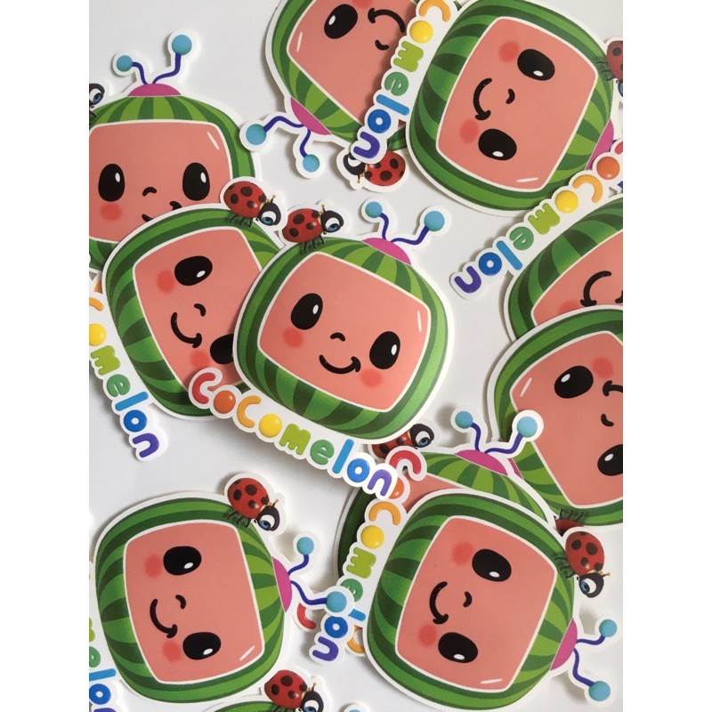 Cocomelon Sticker,Cute Stickers, Giveaway Sticker, | Shopee Philippines