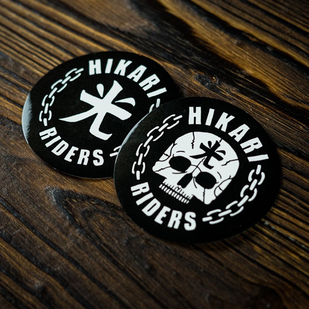 Hikari Riders Laminated Sticker | Shopee Philippines