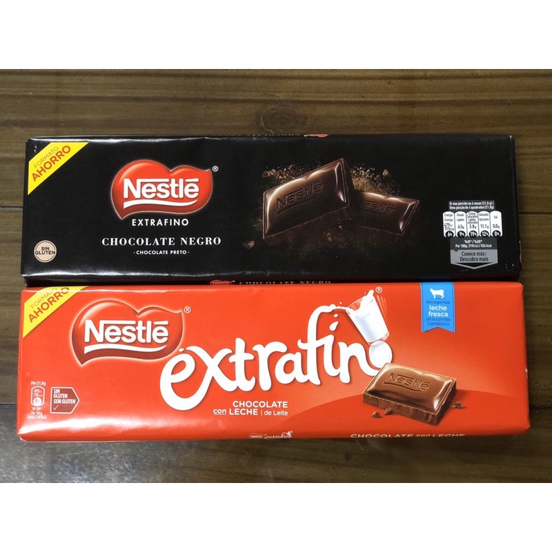 Nestle Extrafino Chocolate Big Bar 300grams / DOLCA, 100grams | Shopee ...