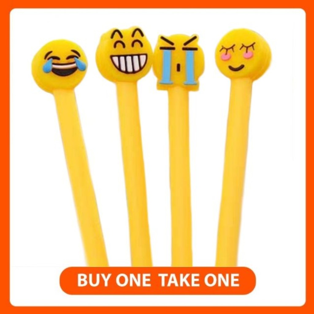 [BUY 1 TAKE 1] TWO DOZEN SMALL EMOJI PEN | Shopee Philippines