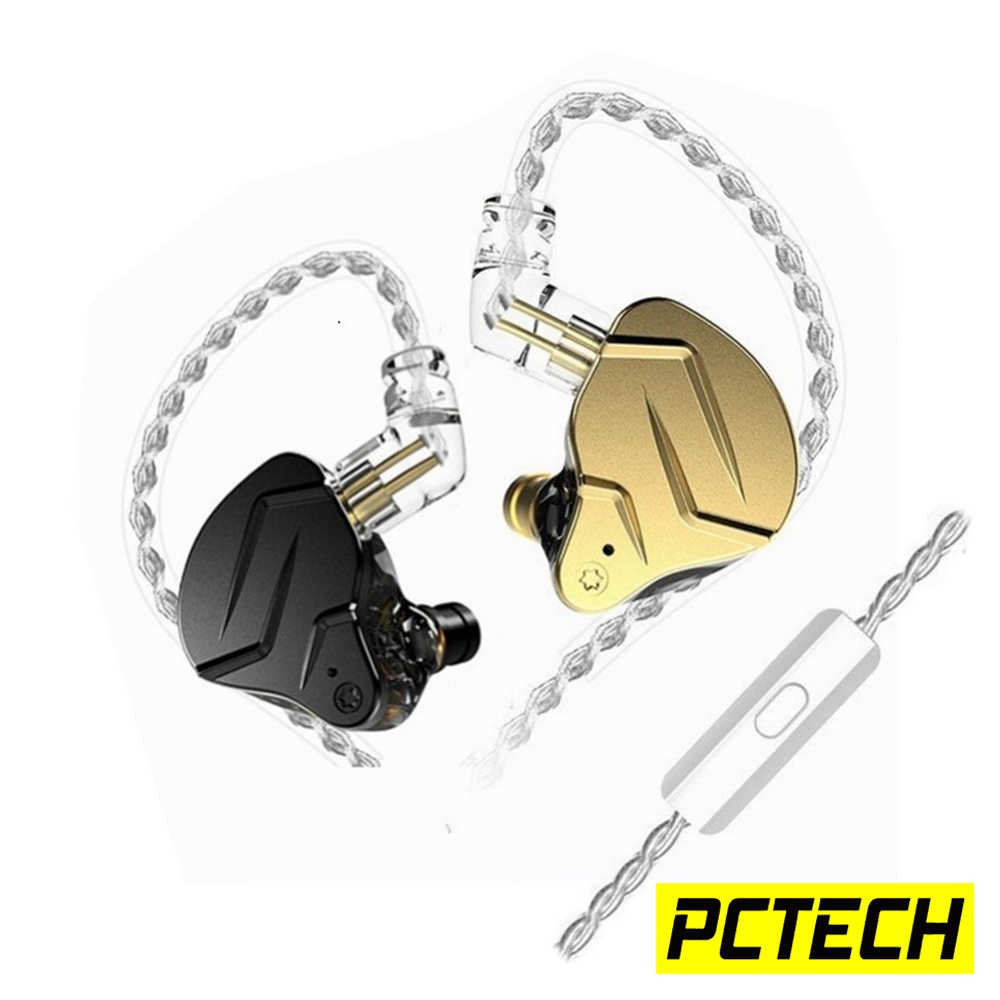 Kz Zsn Pro-X Earphones 1ba+1dd Hybrid Double Magnetic Dynamic New ...