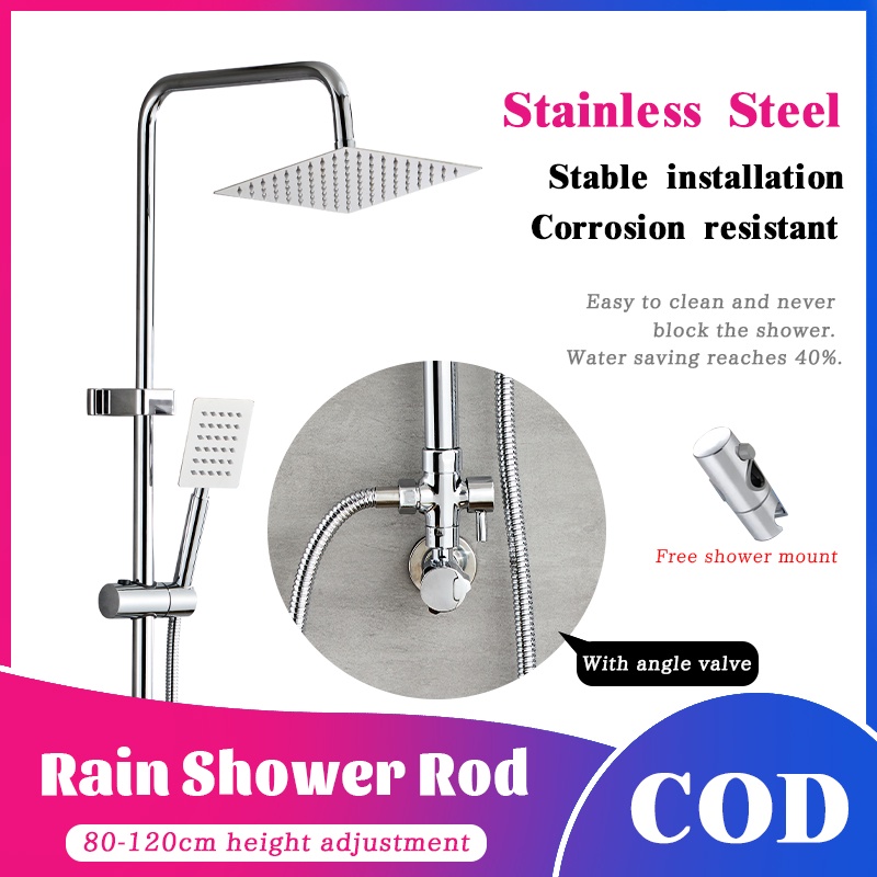 Guga Shower Set 304 Stainless Steel Bathroom Shower 2 in 1 Single ...