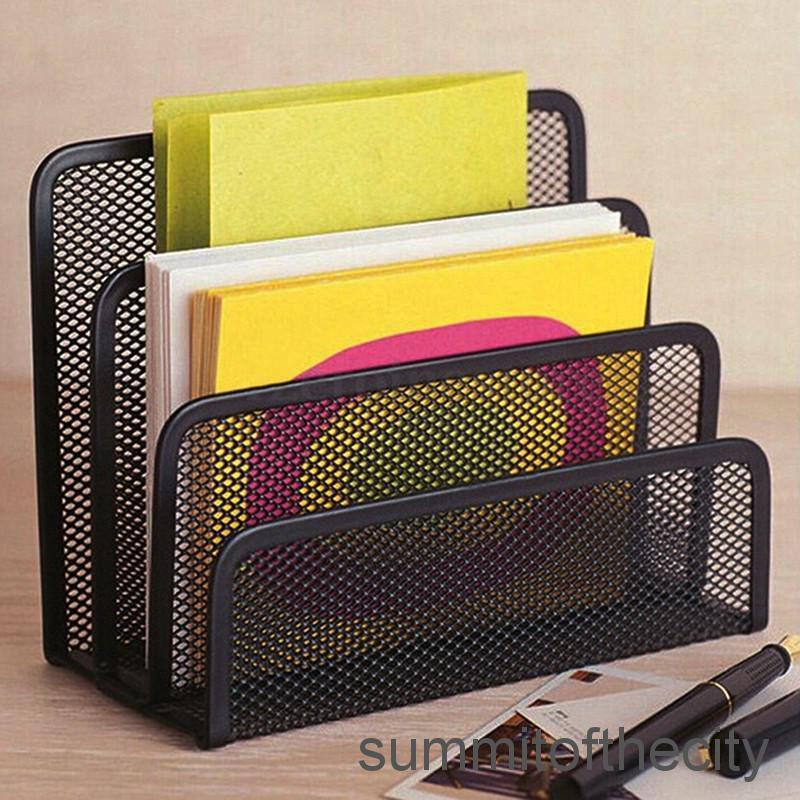 Divider Magazine Holder File Rack Office Home Storage Box Trays ...