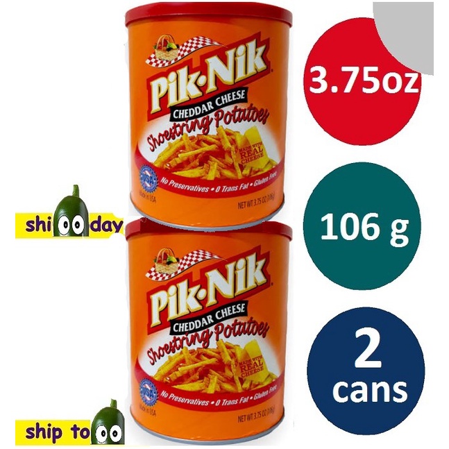 Pik-Nik HOT ! HOT ! / Sea Salt and Vinegar Piknik Shoestring Potatoes ...