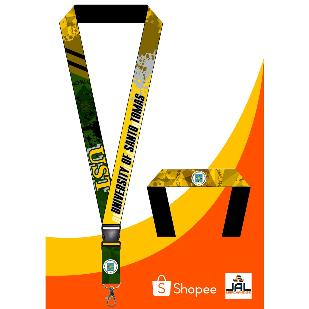 UST ID lace design / ID lanyard / ID sling | Shopee Philippines