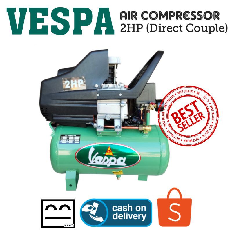 VESPA Air Compressor 2HP (Direct Couple) | Shopee Philippines