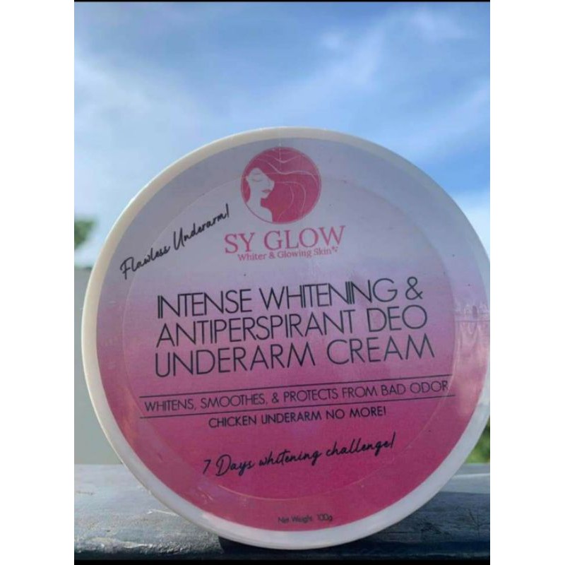 Sy Glow Intense Whitening & Antiperspirant Deo Underarm Cream | Shopee ...