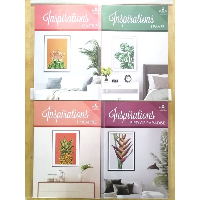 PLANT SERIES DMC INSPIRATIONS PATTERNS12 (patterns only) | Shopee ...