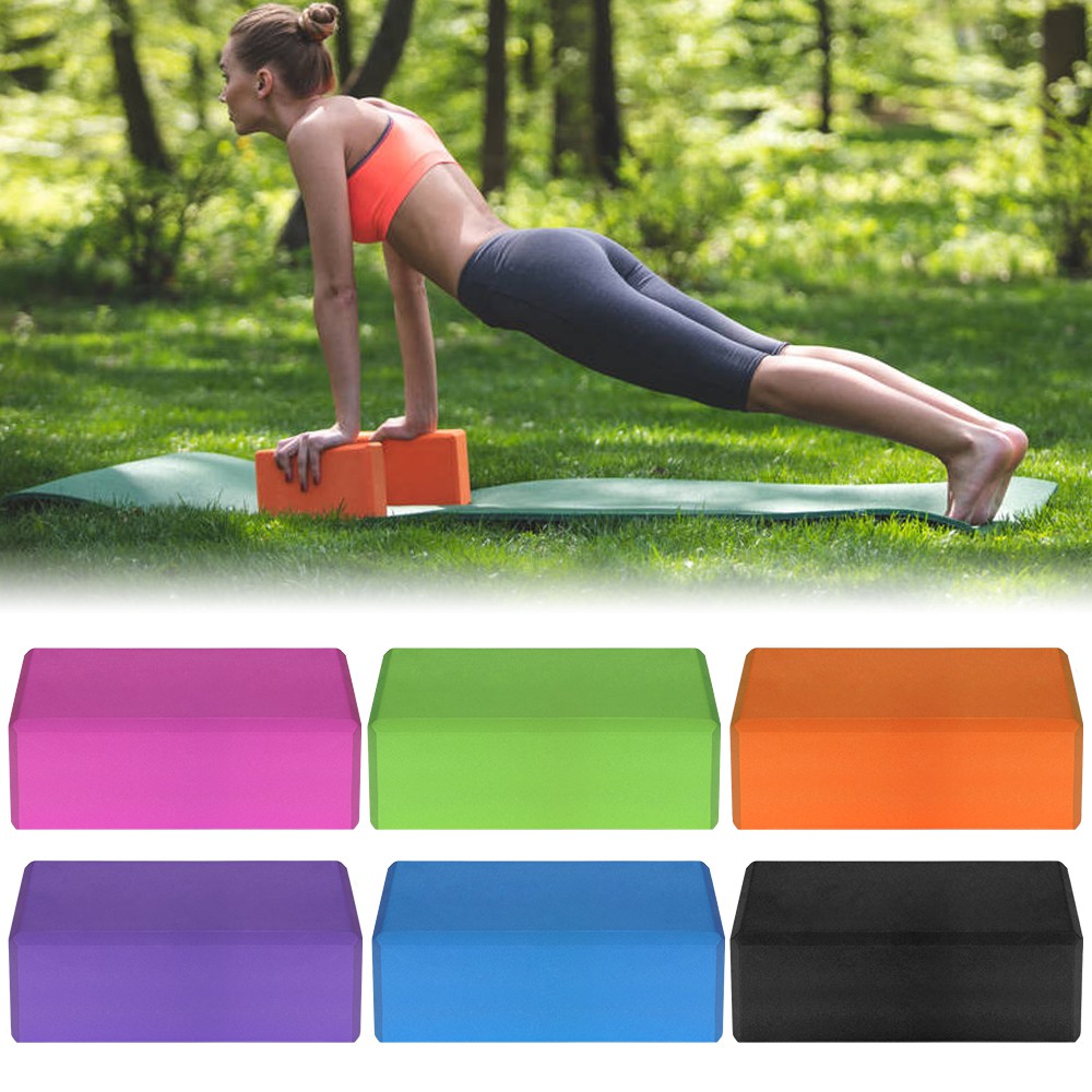 Pathfinder 2pcs EVA Yoga Blocks 1pcs Cotton Yoga Strap Stability Blocks ...