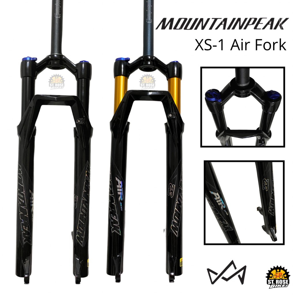 Mountain Bike MOUNTAINPEAK XS1 Air Shock Fork Suspension Shopee ...