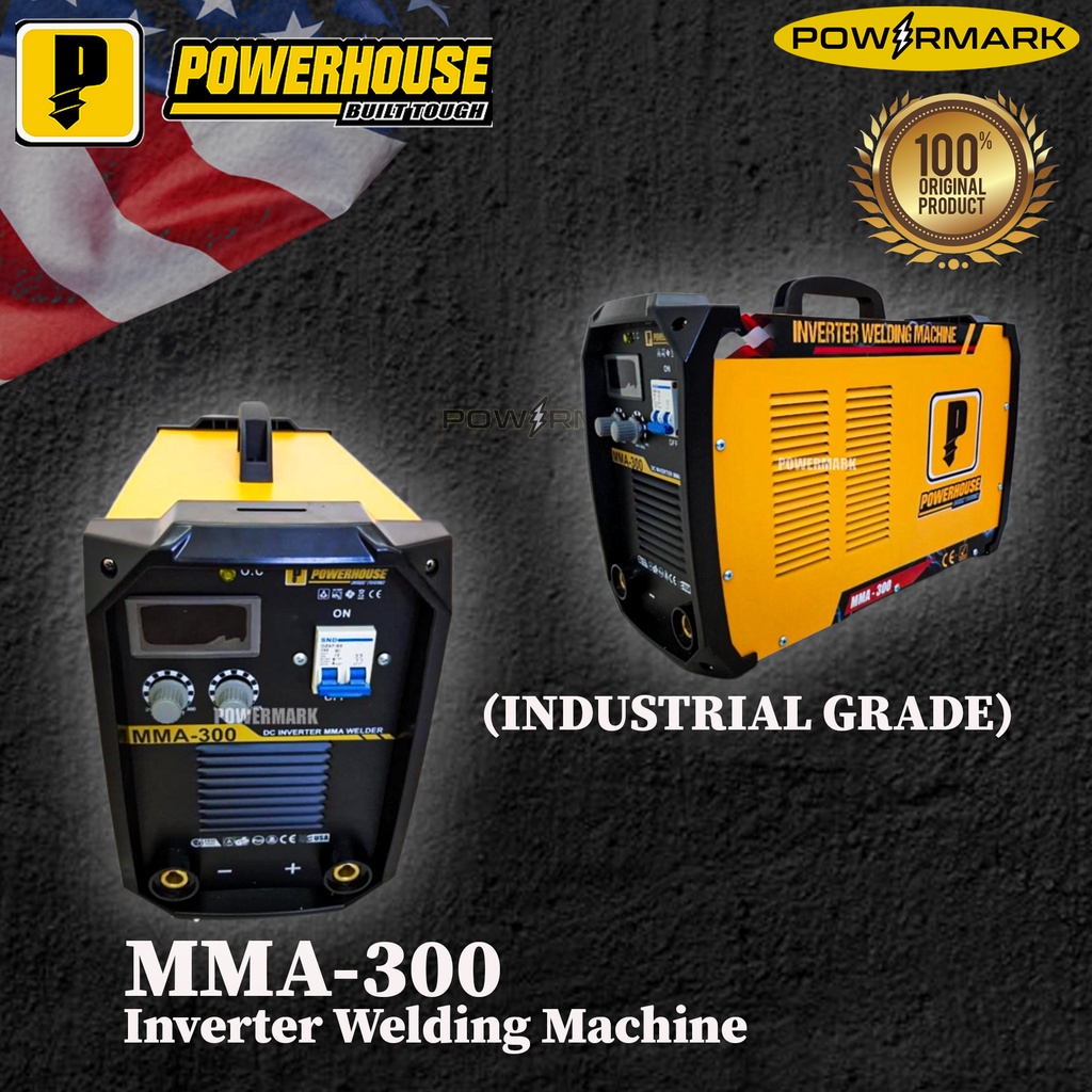 Powerhouse MMA-300 Inverter Welding Machine INDUSTRIAL GRADE | Shopee ...
