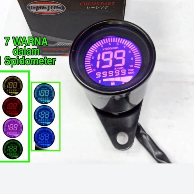 Small Round digital Speedometer Speedometer - UniTop