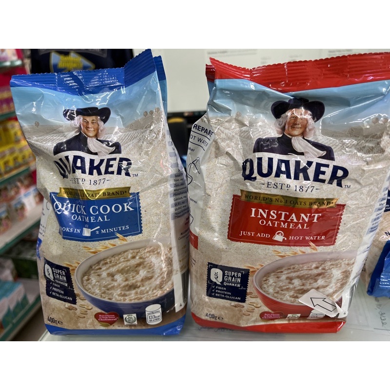 Quaker Oats 400g Quick cooking or Instant Halal | Shopee Philippines