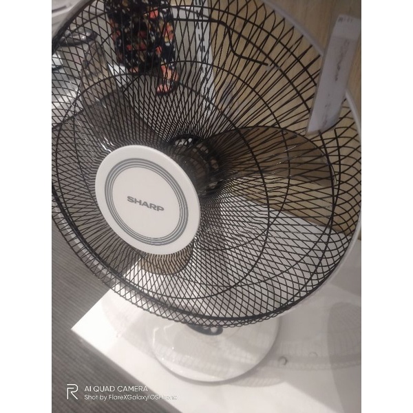 Sharp Desk Fan PJ-T161M(WH) 3 Speed Control | Shopee Philippines