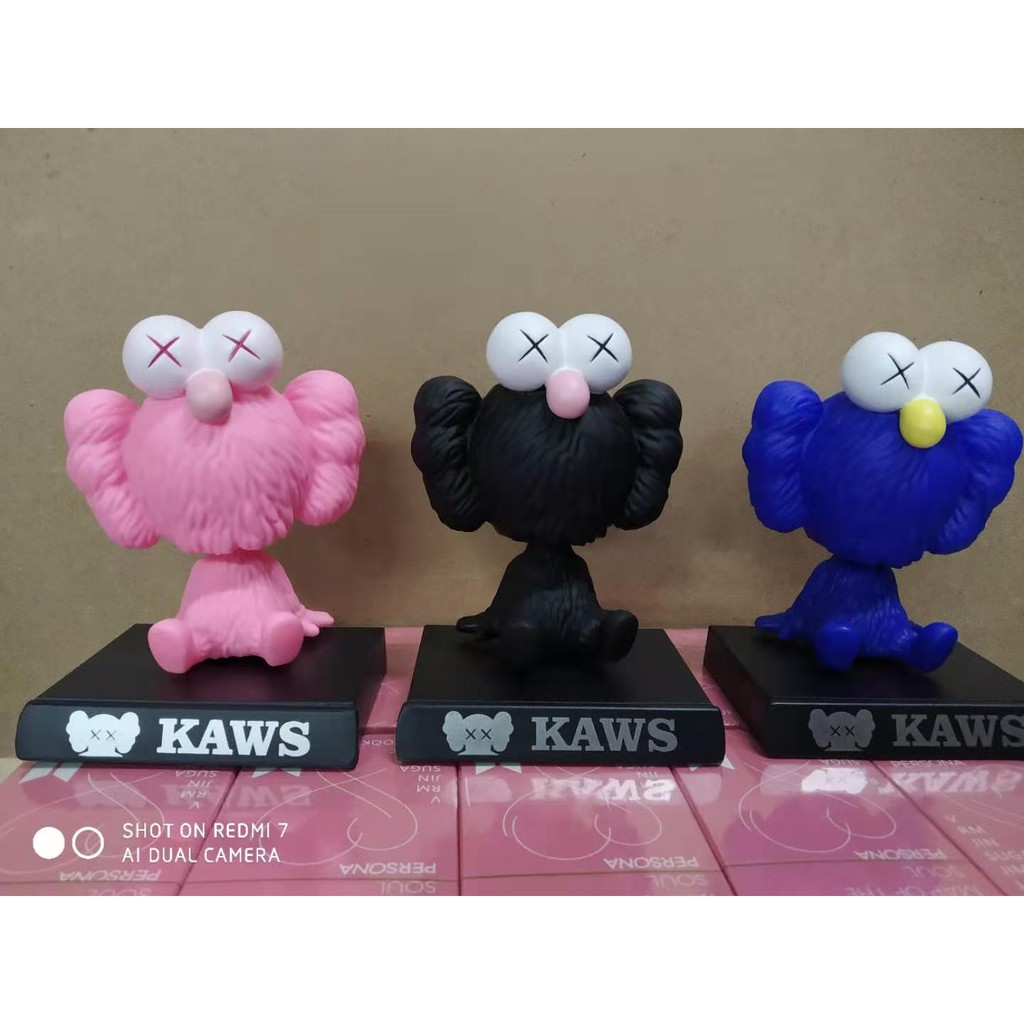 FIGURES BUBBLE HEAD KAWS W/ EYES | Shopee Philippines