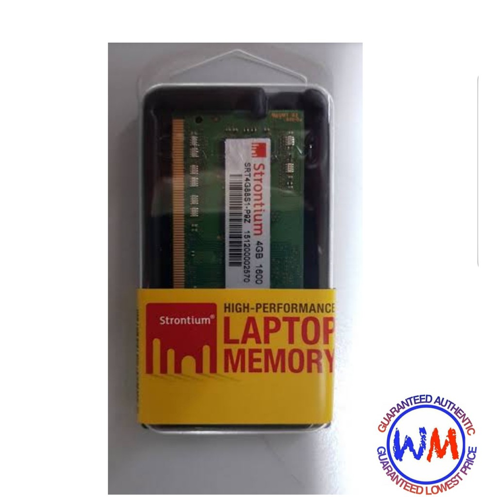 Strontium High Performance Laptop Memory SRT4G88S1-P9Z | Shopee Philippines