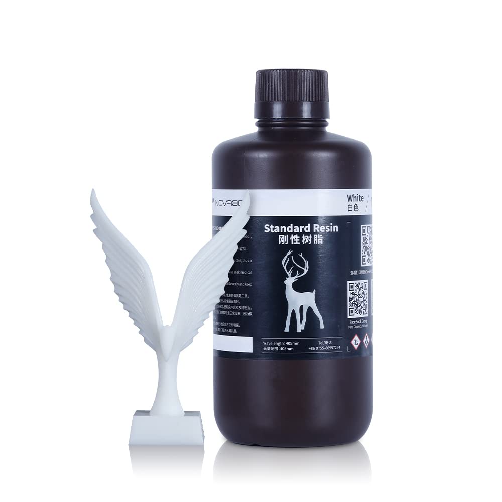 NOVA3D 3D Printer Resin, 1 kg, NOVA 3D Photopolymer UV Resin 405nm 3D ...