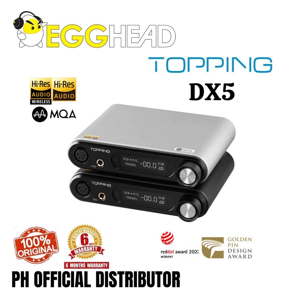Topping DX5 DAC & Headphone Amp | Shopee Philippines