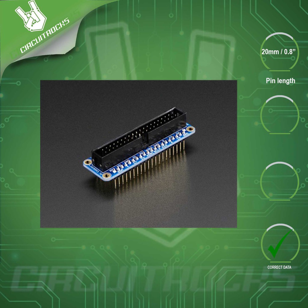 AssembLED Pi Cobbler Plus - Breakout Cable For B+/A+/Pi 2/Pi 3/Pi 4 ...