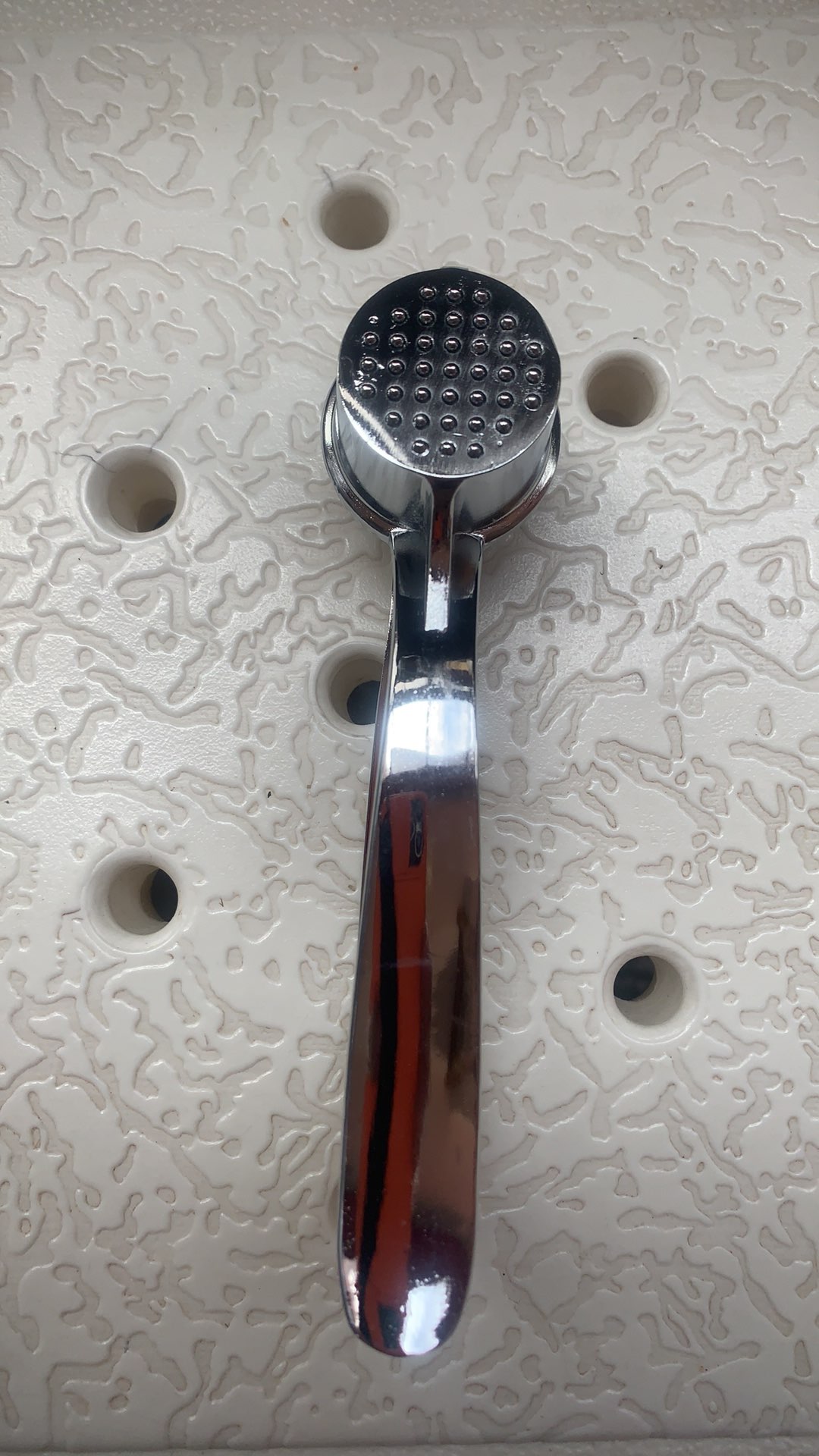 Garlic Press Pressure Meshed Garlic Device Garlic Press | Shopee ...
