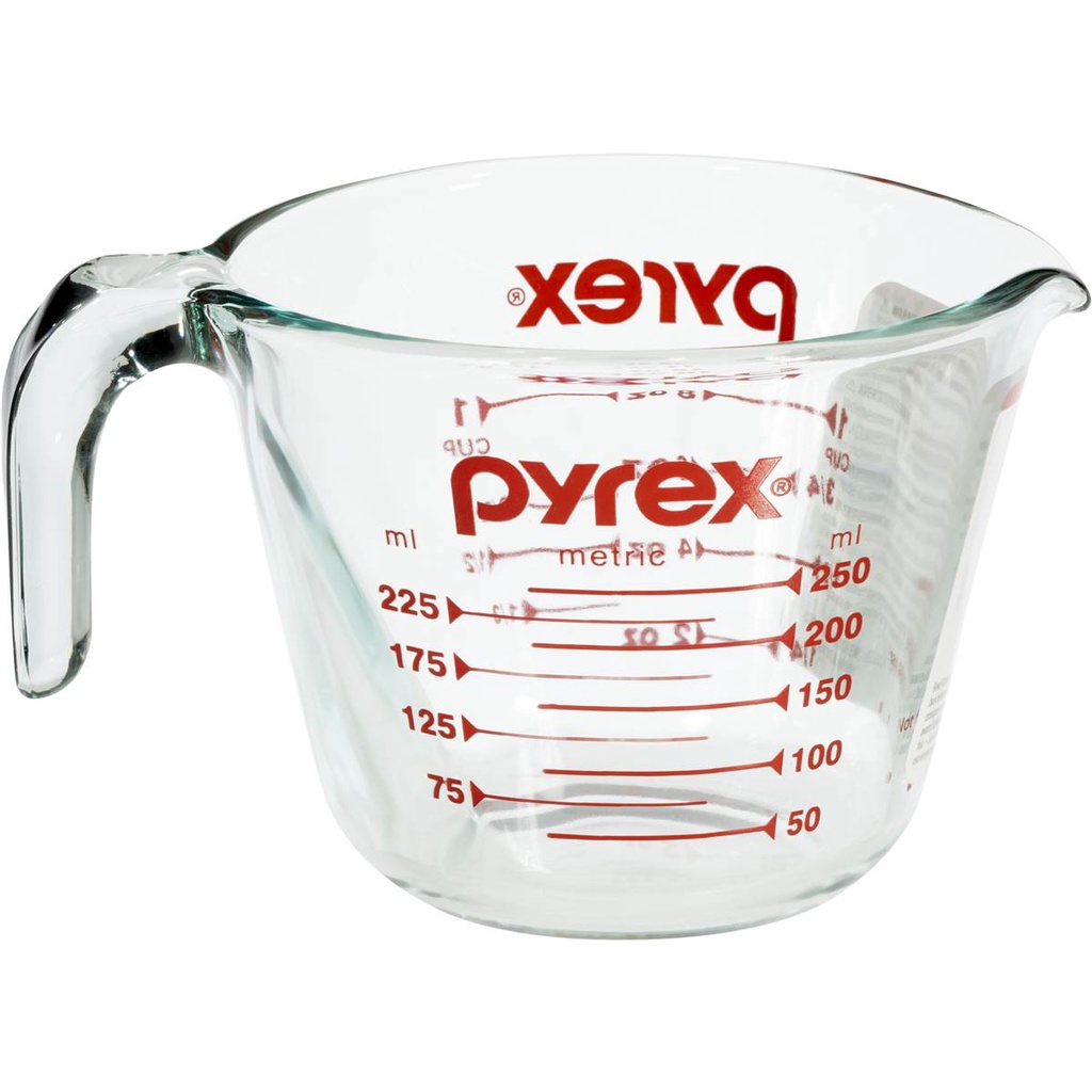 Pyrex® 1-Cup Glass Measuring Cup 250ml | Shopee Philippines