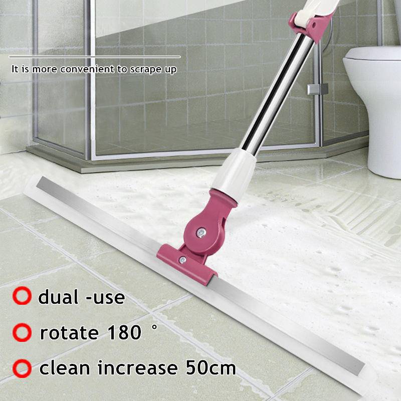 Telescopic Rod Window Wiper Scrape the Ground Window Cleaner Water ...