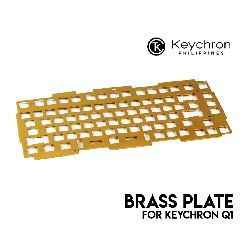 Keychron Brass Plate for Q1, Q1P-BRA | Shopee Philippines
