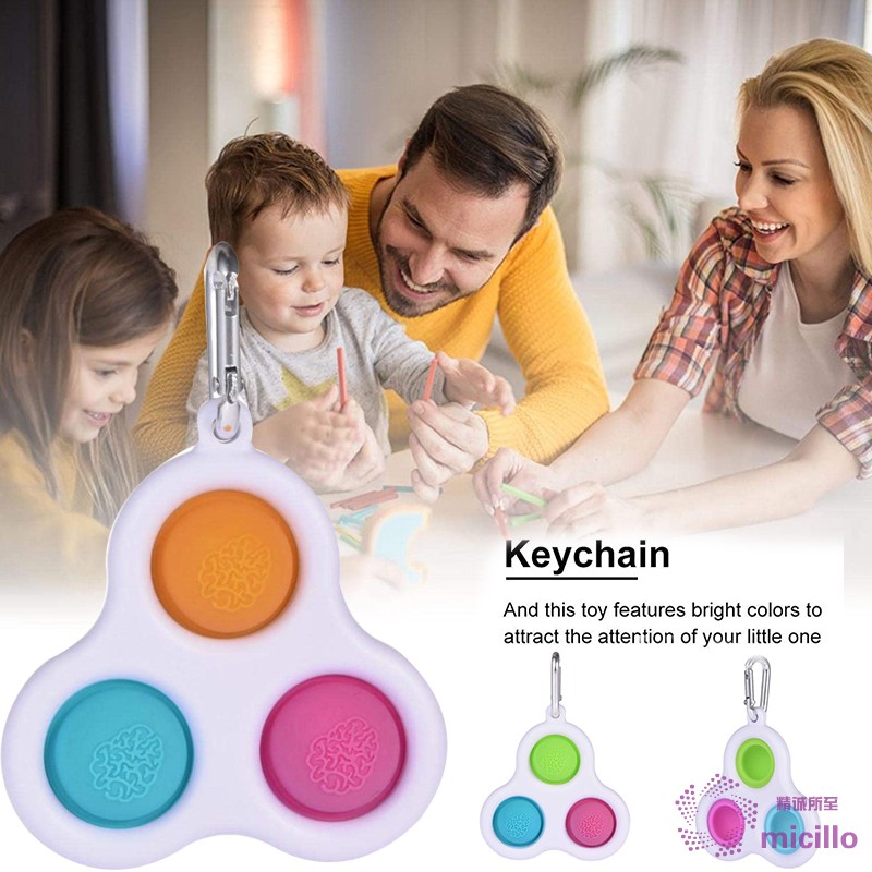 Fidget Toy Handheld Mini Fidget Toy Fidget Simple Dimple Toy Stress ...