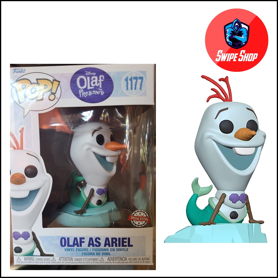 Funko Pop: Olaf as Ariel Disney Olaf Presents Exclusive | Shopee ...