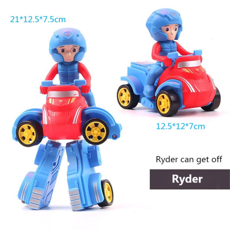 PAW-PATROL car toys Ryder robot car transforming robot kids gifts ...