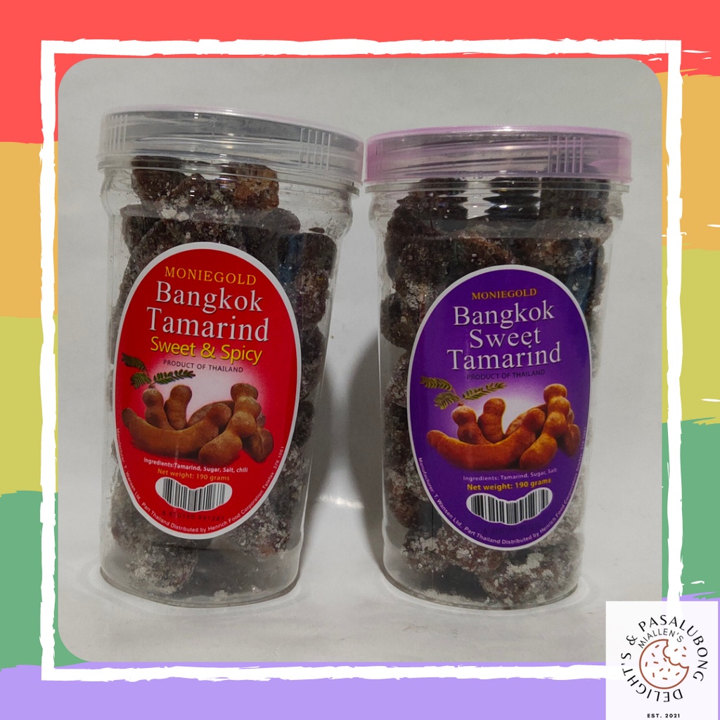 BANGKOK ORIGINAL AND SPICY FLAVOR TAMARIND (190 GRAMS) | Shopee Philippines