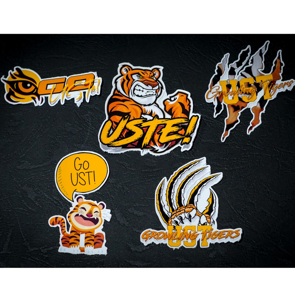 Brand new UAAP Big 4 splash proof sticker decal collection UP DLSU ADMU ...