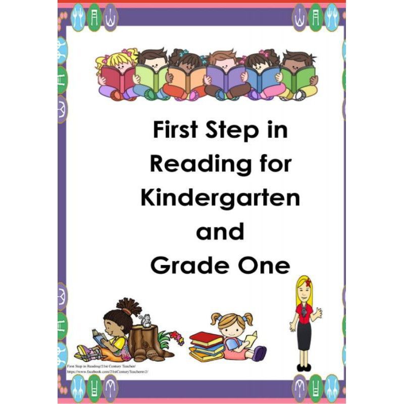 2n1 First Step in Reading for Kindergarten and Grade One ENGLISH ...