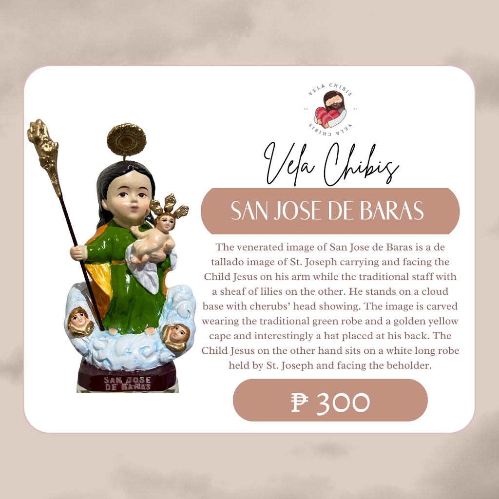 San Jose de Baras Chibi Image / Chibi Saint | Shopee Philippines