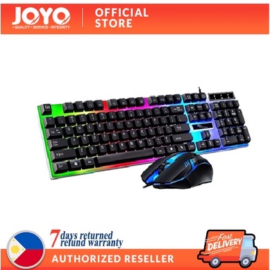 JEDEL GK110+ KEYBOARD + MOUSE GAMING COMBO W/ BACKLIGHT USB | Shopee ...