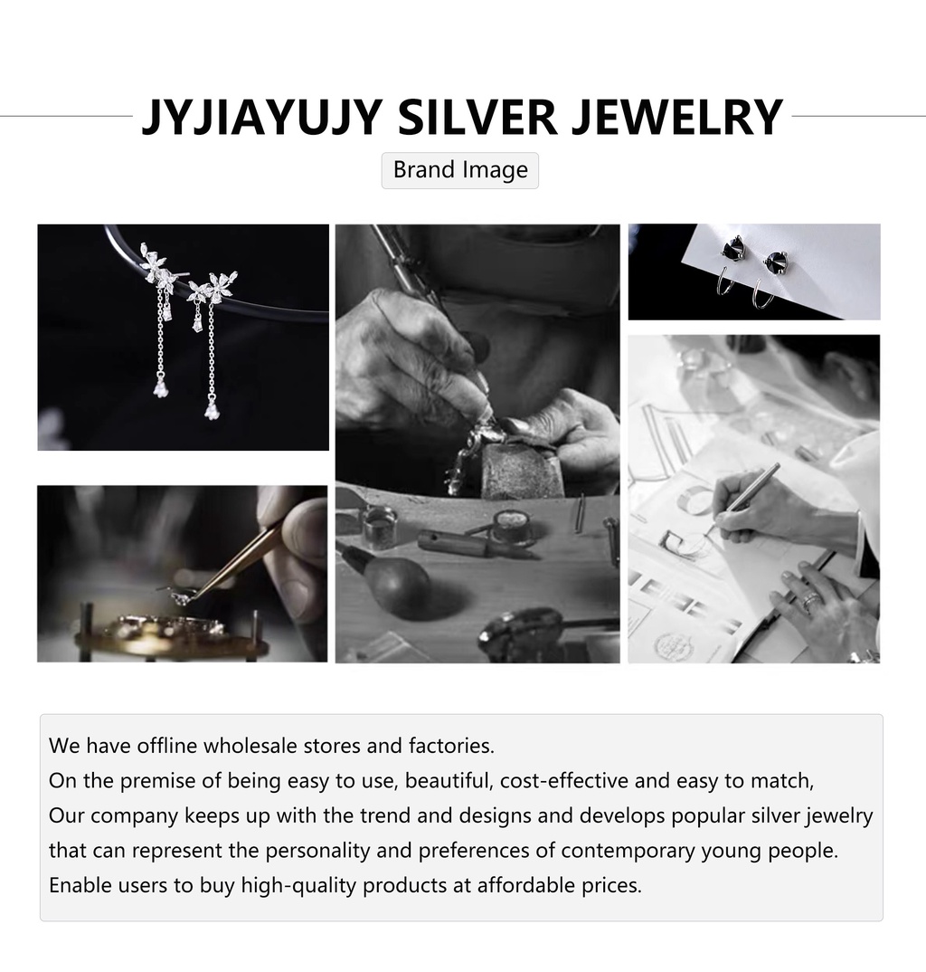 JYJIAYUJY 100% Sterling Silver S925 Drop Hoop Earrings Vertical Bar ...